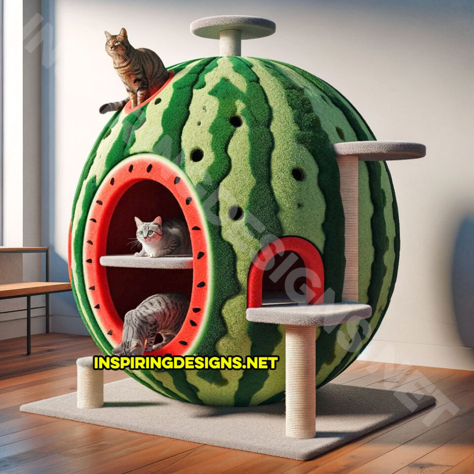 These Food Shaped Cat Towers Will Have Your Kitties Taco-ing About Them ...