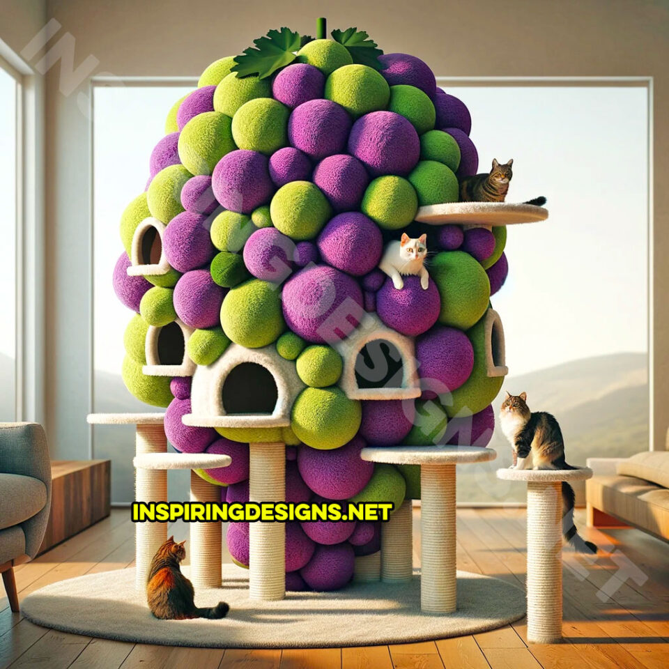 These Food Shaped Cat Towers Will Have Your Kitties Taco-ing About Them ...