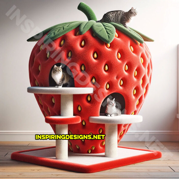 These Food Shaped Cat Towers Will Have Your Kitties Taco-ing About Them ...