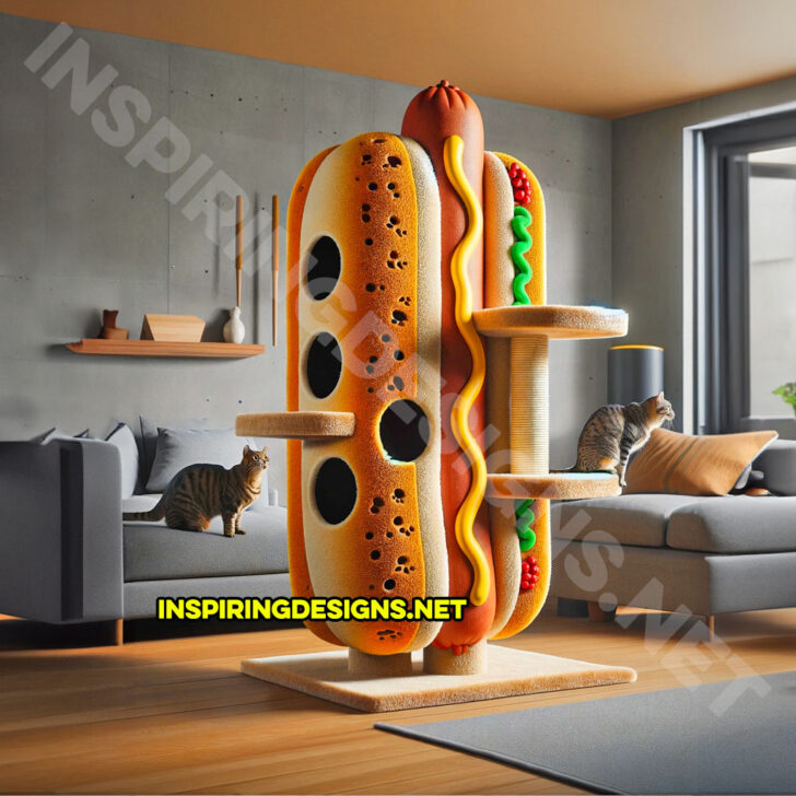 These Food Shaped Cat Towers Will Have Your Kitties Taco-ing About Them ...