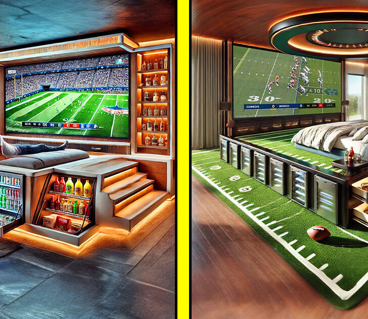 Giant TV Beds: Snack, Relax, and Watch Your Favorite Sports in Bed ...