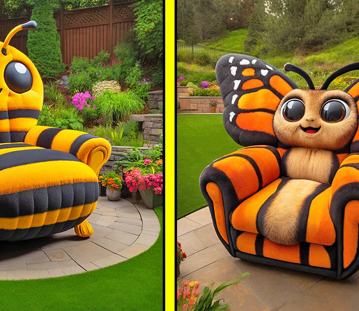 These Insect Shaped Patio Chairs Are Simply Un-Bee-lievable – Inspiring ...