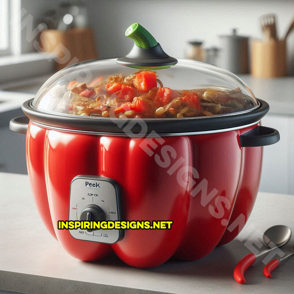 These Bell Pepper Slow Cookers Will Transform Your Potluck Game