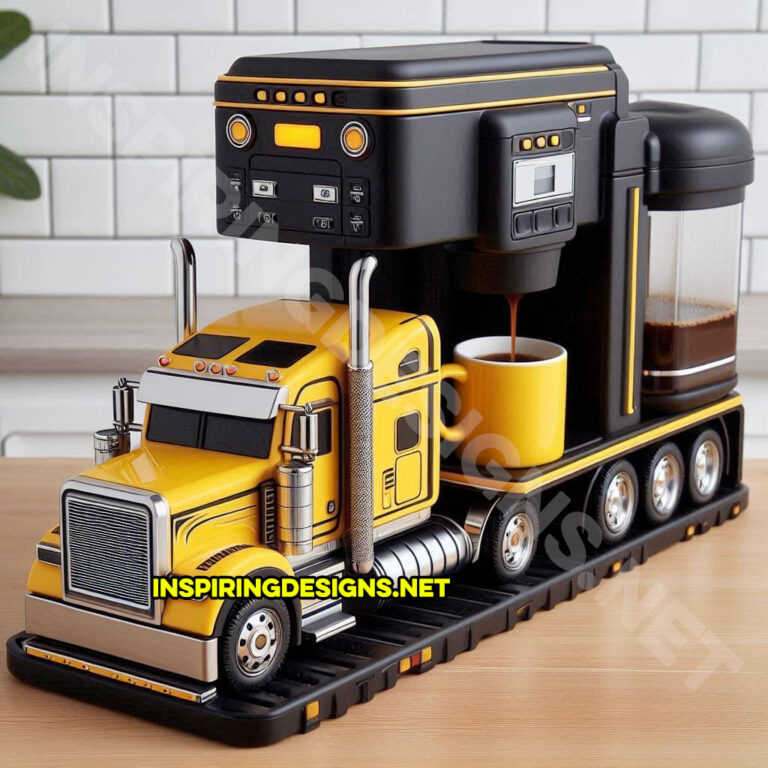 These Semi-Truck Coffee Makers Are a Must-Have for Truck Lovers