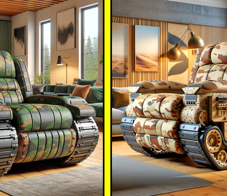 These Tank Recliners Will Make You the Commander of Your Living Room ...