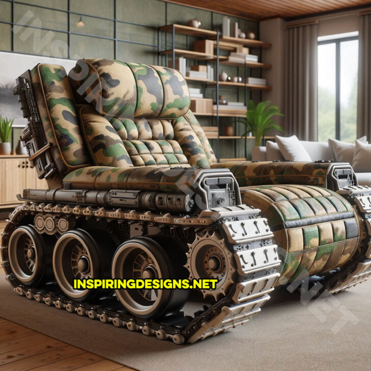 These Tank Recliners Will Make You the Commander of Your Living Room