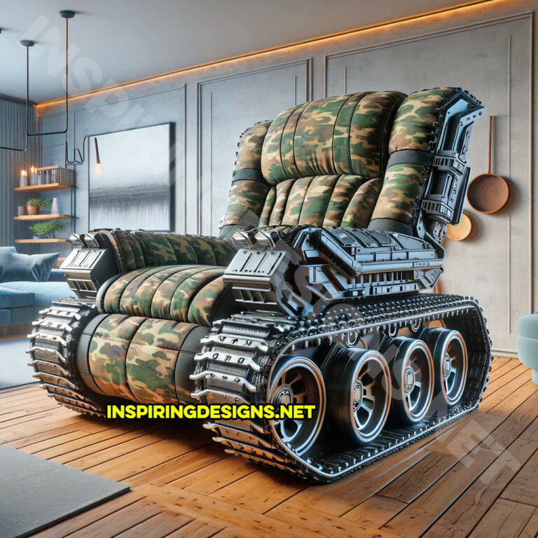 These Tank Recliners Will Make You the Commander of Your Living Room