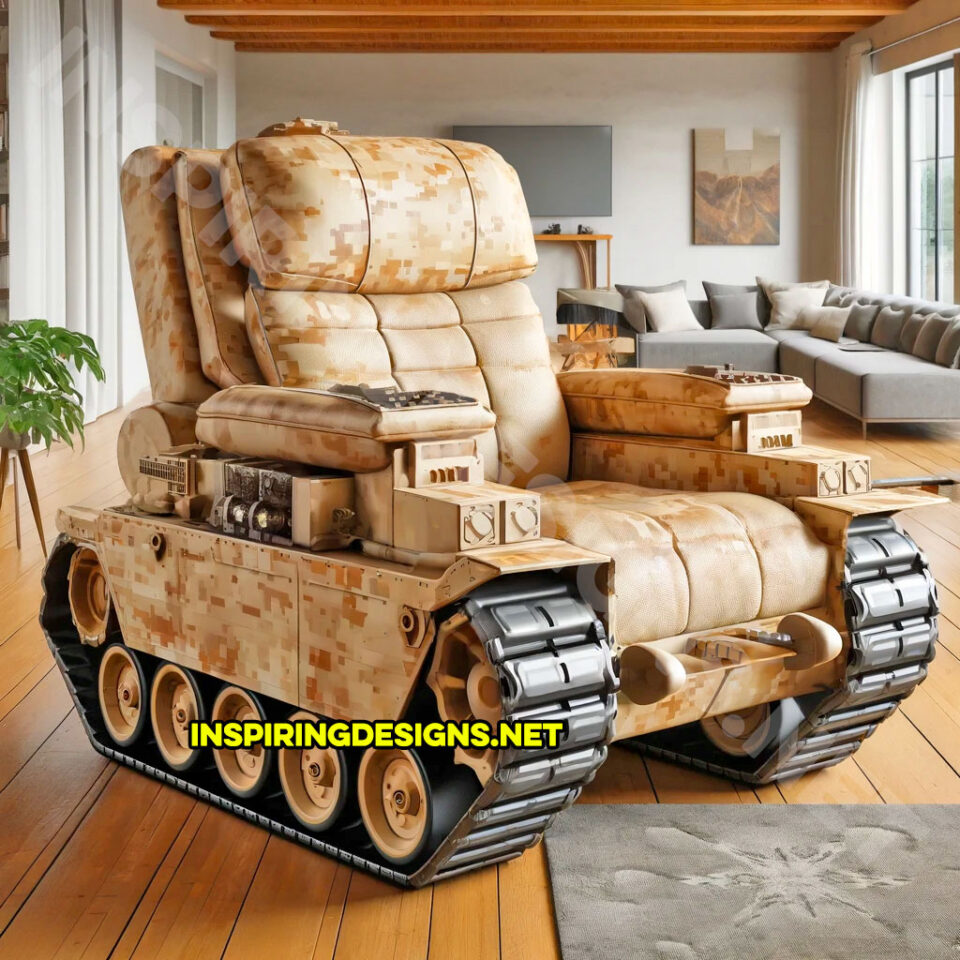 These Tank Recliners Will Make You the Commander of Your Living Room