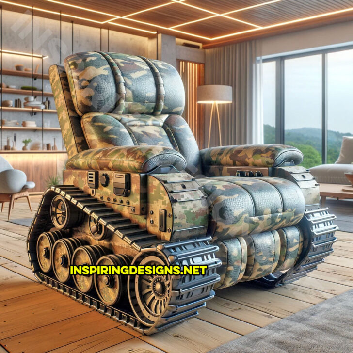 These Tank Recliners Will Make You the Commander of Your Living Room