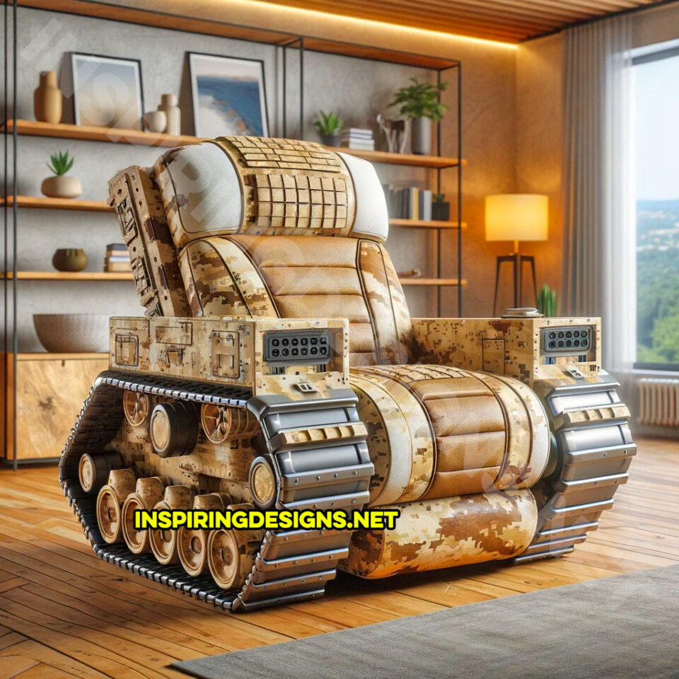 These Tank Recliners Will Make You the Commander of Your Living Room
