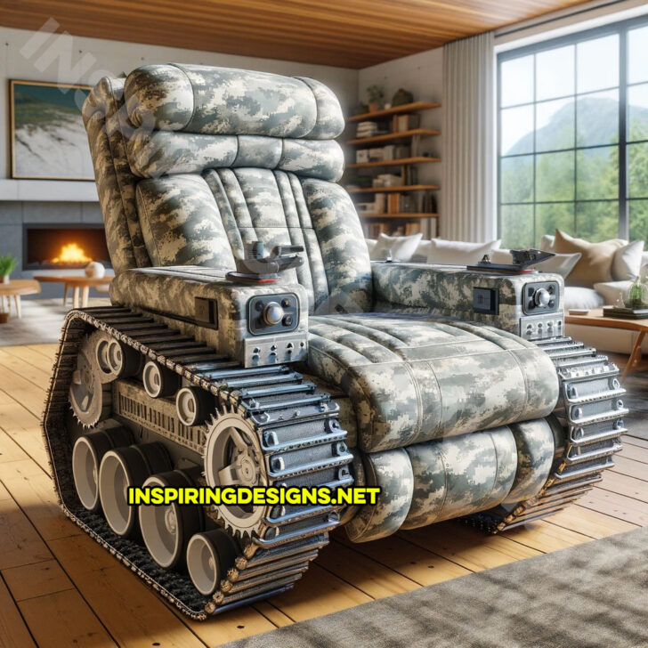 These Tank Recliners Will Make You the Commander of Your Living Room