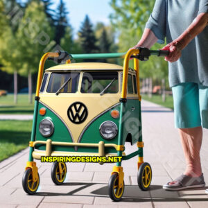 Volkswagen Bus Walkers: Retro VW Microbus Style Walkers With Seat or ...
