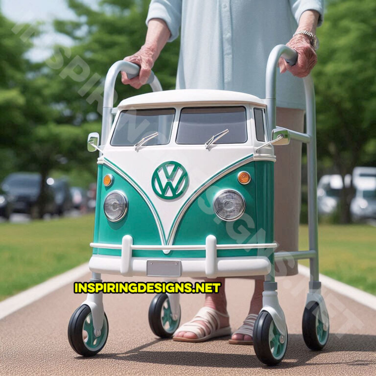 These Volkswagen Bus Walkers Make Mobility Fun and Stylish