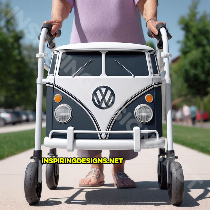 These Volkswagen Bus Walkers Make Mobility Fun and Stylish
