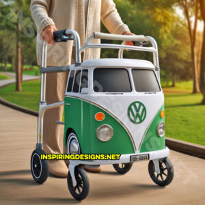 Volkswagen Bus Walkers: Retro VW Microbus Style Walkers With Seat or ...