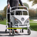 Volkswagen Bus Walkers: Retro VW Microbus Style Walkers With Seat or ...