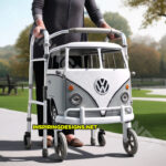 Volkswagen Bus Walkers: Retro VW Microbus Style Walkers With Seat or ...