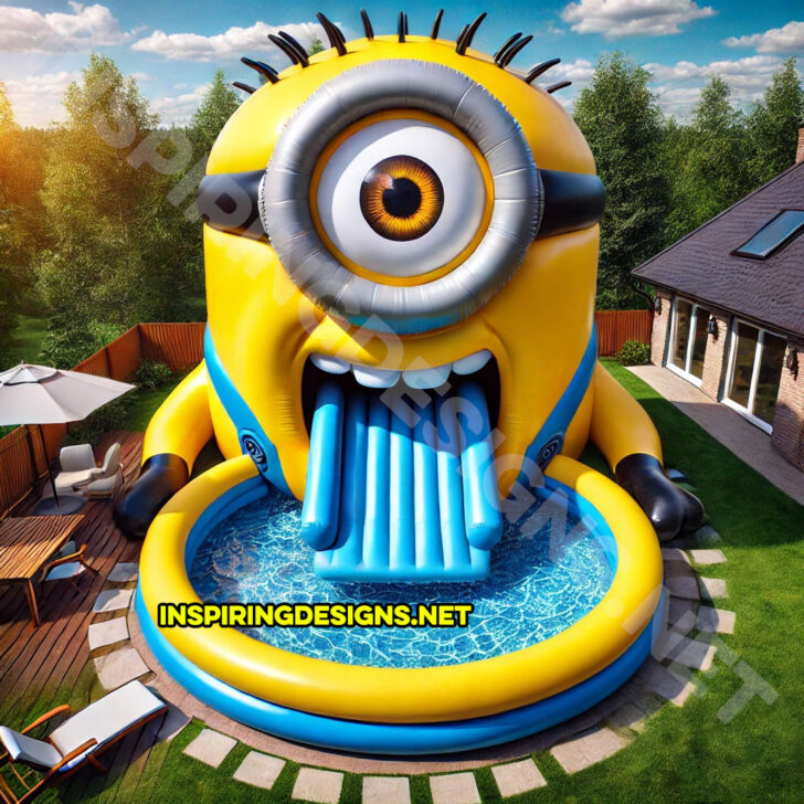 These Inflatable Minion Pools Are the Ultimate Summer Fun for Kids and ...