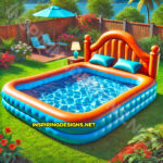 These Bed Shaped Inflatable Pools Will Have You Floating on Cloud Nine