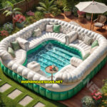 These Giant Sofa Shaped Inflatable Pools Are the Ultimate Summer Must-Have