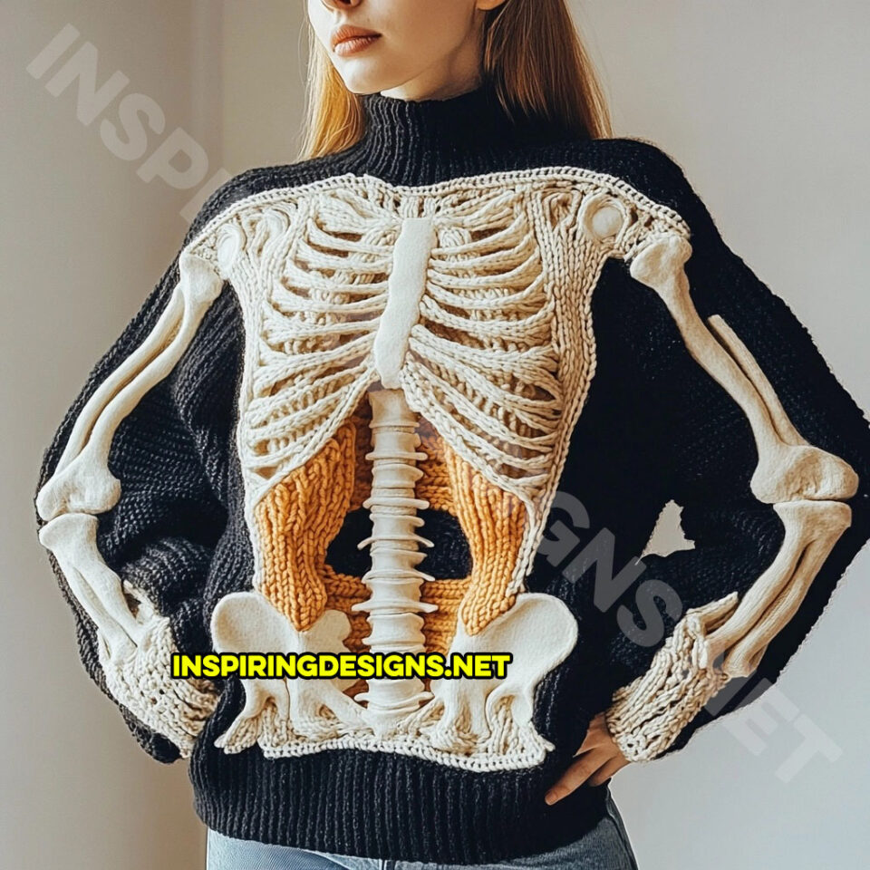 These Human Anatomy Sweaters Bring Science and Style Together