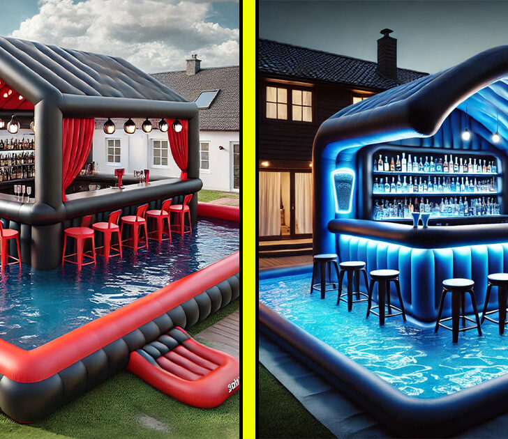 These Inflatable Pool Bars Will Turn Your Backyard into the Ultimate ...