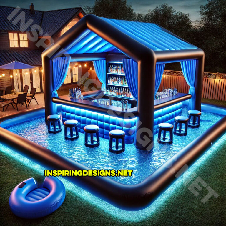 These Inflatable Pool Bars Will Turn Your Backyard into the Ultimate ...