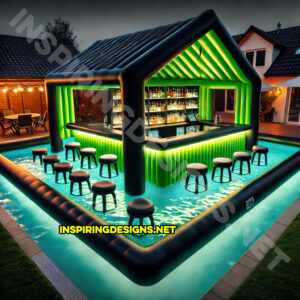 These Inflatable Pool Bars Will Turn Your Backyard into the Ultimate ...
