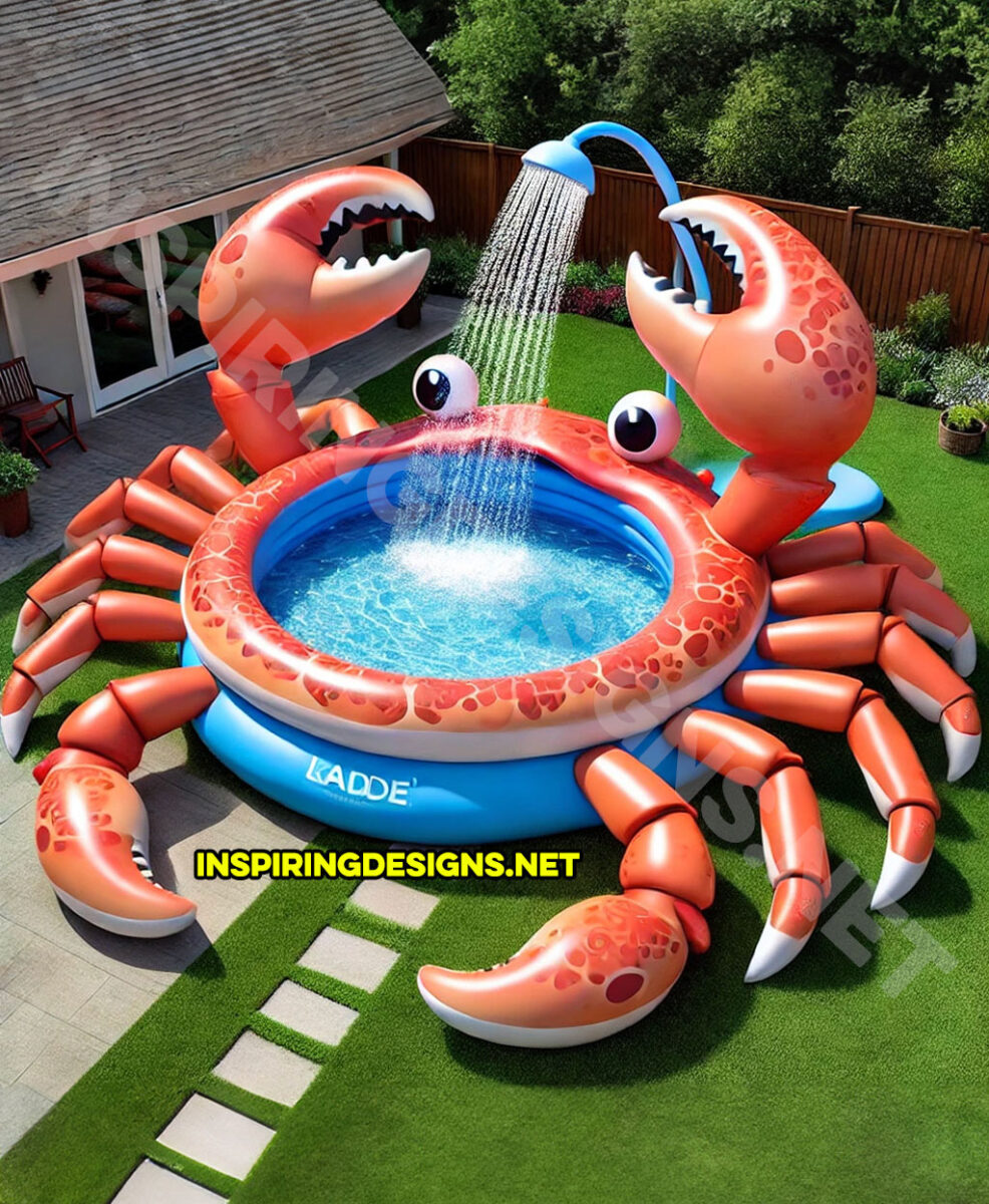 These Inflatable Sea Creature Pools Will Turn Your Backyard into an ...