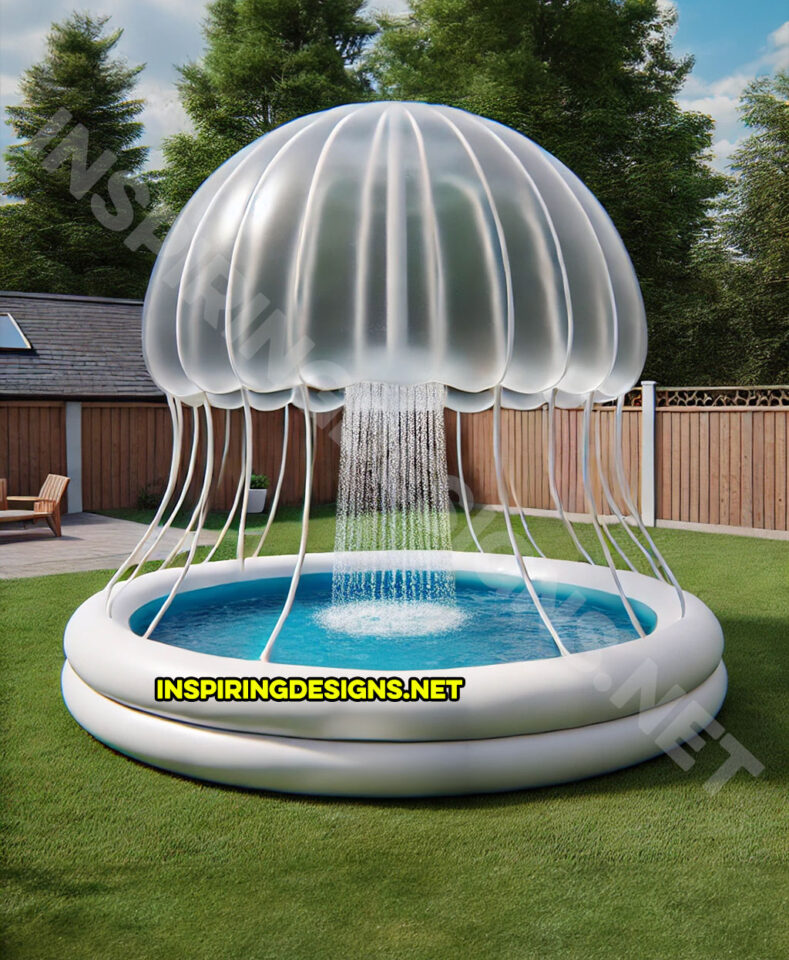 These Inflatable Sea Creature Pools Will Turn Your Backyard into an ...
