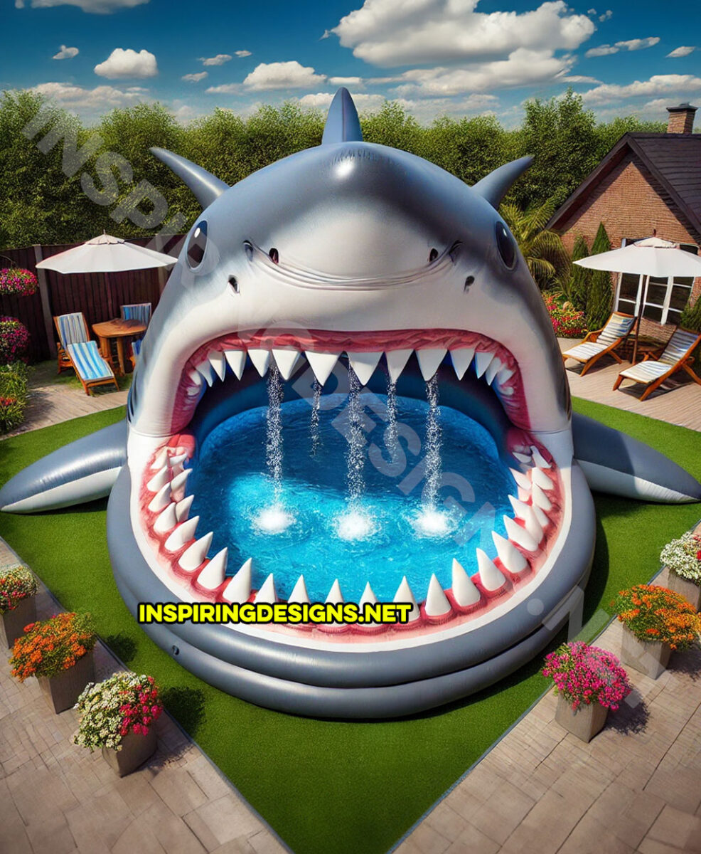 These Inflatable Sea Creature Pools Will Turn Your Backyard into an ...