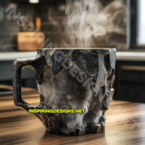 These Mineral Crystal Coffee Mugs Will Rock Your Morning Vibes