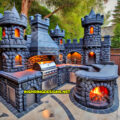 These Outdoor Castle Kitchens Are Perfect for Kings of the Grill