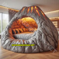 These Volcano Sofas Offer an Explosive New Way to Relax