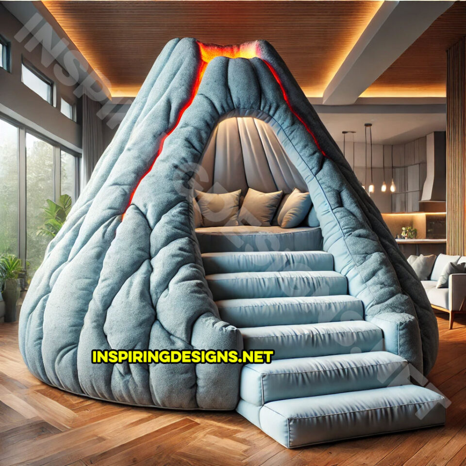 These Volcano Sofas Offer an Explosive New Way to Relax