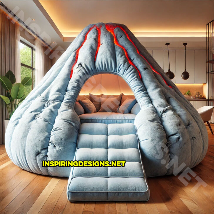 These Volcano Sofas Offer an Explosive New Way to Relax