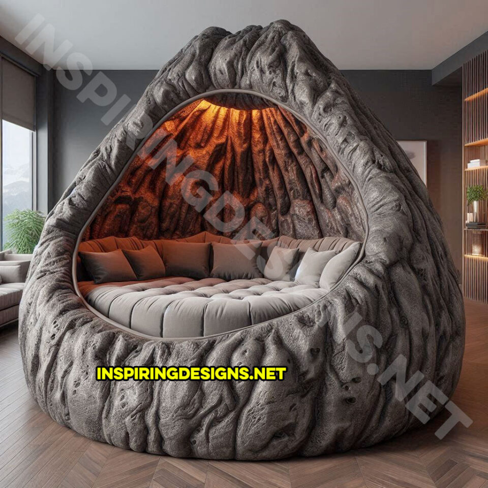 These Volcano Sofas Offer an Explosive New Way to Relax