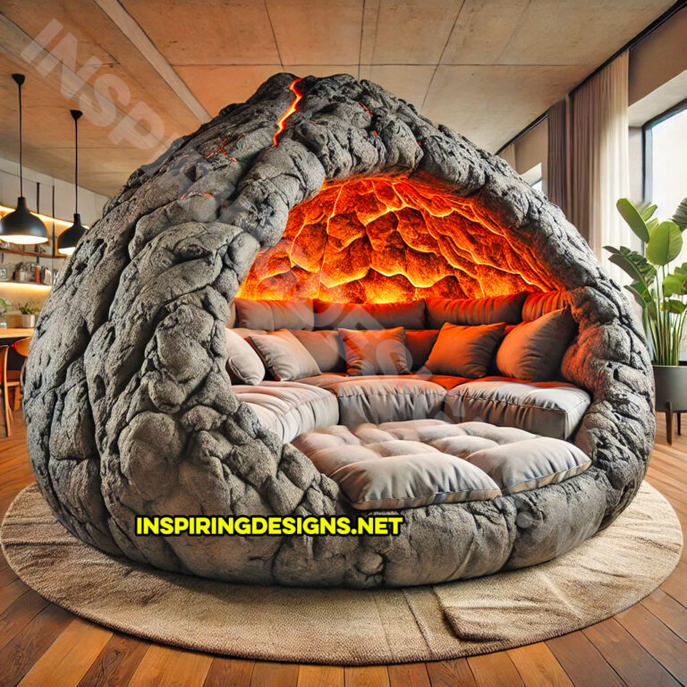These Volcano Sofas Offer an Explosive New Way to Relax