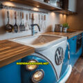 These Volkswagen Bus Sinks Are the Ultimate Retro Kitchen Upgrade