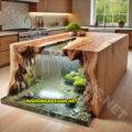 These Waterfall Kitchen Islands Will Turn Your Cooking Space into a ...