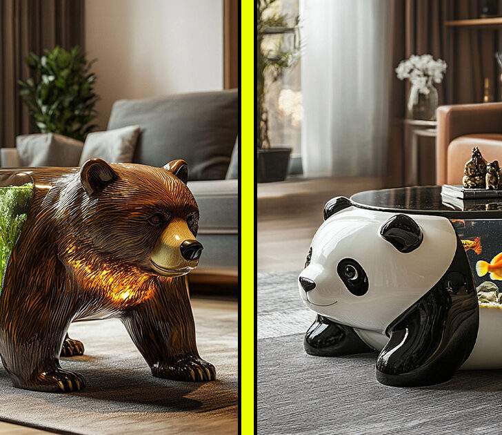 These Animal Shaped Aquarium Coffee Tables Will Make Your Living Room ...