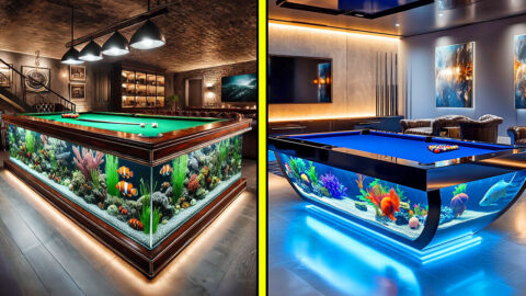 These Aquarium Pool Tables Are the Mesmerizing Centerpiece Your Man ...