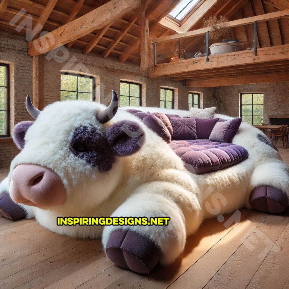 These Giant Cow Loungers Will Transform Your Living Room Into a Cozy ...