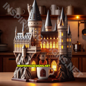 These Hogwarts Castle Coffee Makers Will Brew Up Magic Every Morning