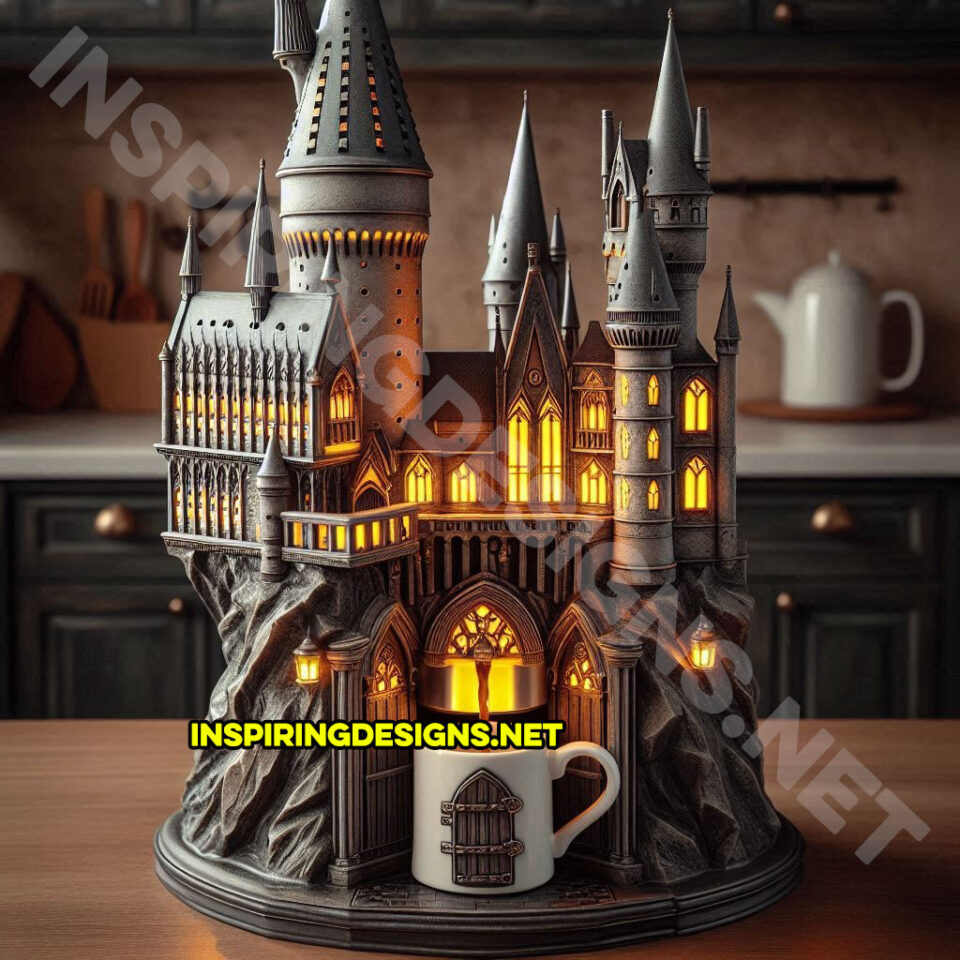 These Hogwarts Castle Coffee Makers Will Brew Up Magic Every Morning