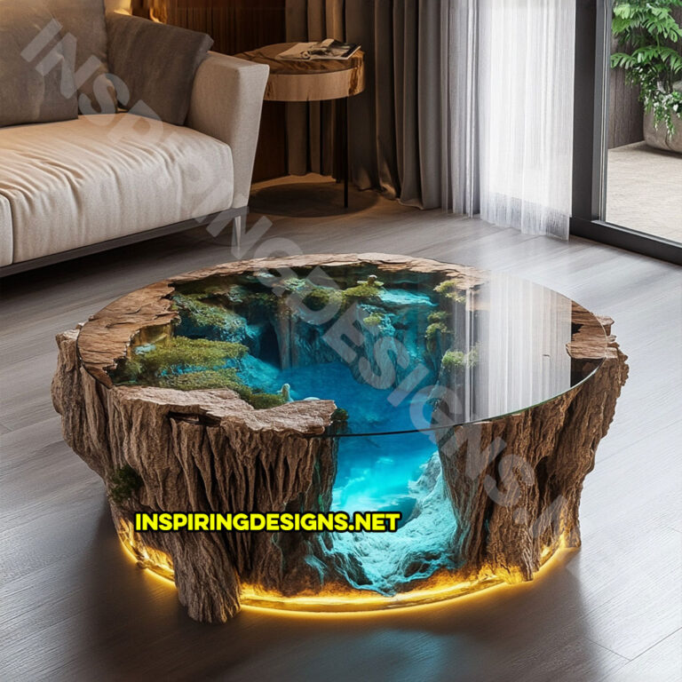 These Active Scene Coffee Tables Transform Your Living Room Into a ...