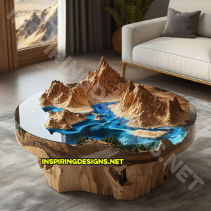 These Active Scene Coffee Tables Transform Your Living Room Into a ...