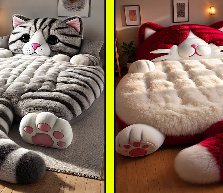 These Cat Shaped Beds Are The Perfect Spot For a Cat Nap – Inspiring ...