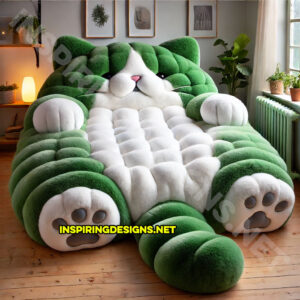 These Cat Shaped Beds Are The Perfect Spot For a Cat Nap