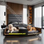 These Bed Frames With Built-in Dog Bed Pods Are a Game-Changer for Pet ...
